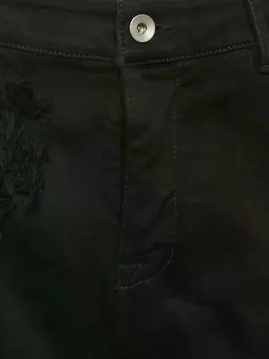 Rick Owens Frayed Detail Jeans