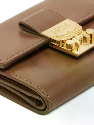 Mcm Patricia Leather Wallet
