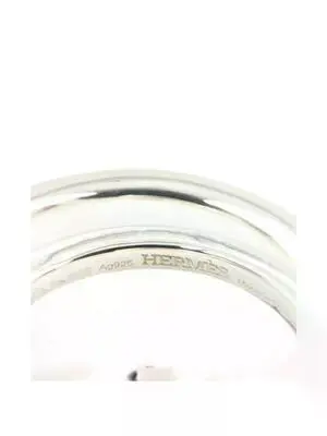 Hermès 2010s Chaîne D'ancre Punk Ring