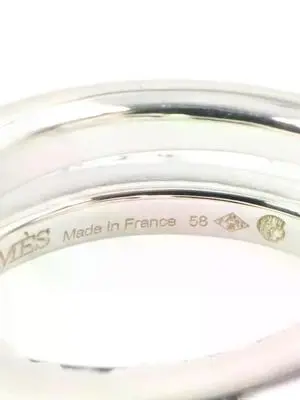 Hermès 2010s Chaîne D'ancre Punk Ring