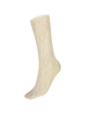Wolford Infinite Rose Net Socks
