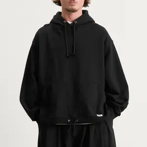 ANGLAN Double Valley Tuck Sweat Hoodie