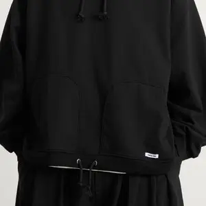 ANGLAN Double Valley Tuck Sweat Hoodie