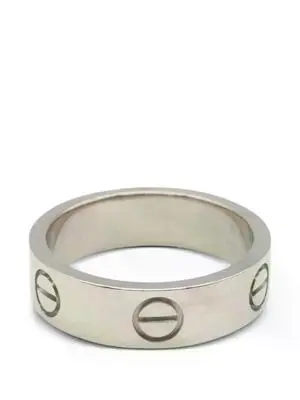 Cartier 18k White Gold Love Ring