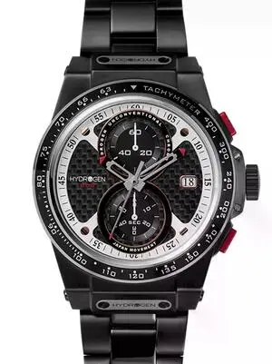 HYDROGEN Otto 44mm Chronograph Watch - Black