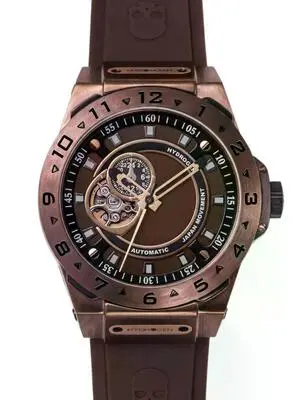 HYDROGEN Vento 44mm Skeleton Dial Watch