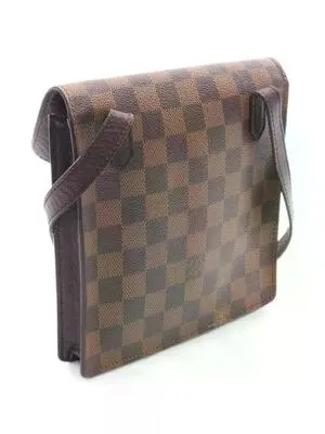 LOUIS VUITTON 1998 Damier Ebene Pimlico Shoulder Bag