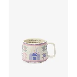THE DISNEY STORE AT SELFRIDGES Home Is Where The Castle Is Ceramic Mug - Multi-coloured