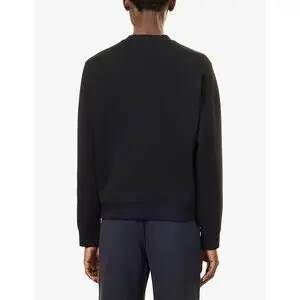 Emporio Armani Logo-print Cotton-blend Sweatshirt