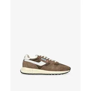 AUTRY Reelwind Suede Trainers - Dark Brown