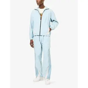 PELLADOR Zip-up Funnel Neck Track Jacket