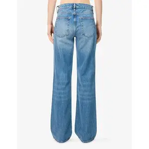 FRAME The Rodeo Bootcut-leg Stretch-denim Jeans
