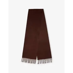 Max Mara Monogram-embroidered Cashmere Stole
