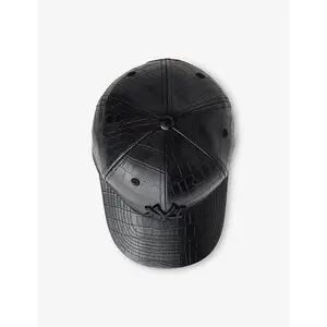 New Era 9forty New York Yankees Faux-leather Baseball Cap