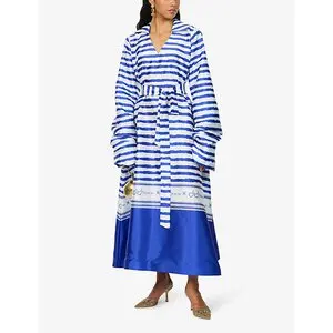 ARAM Relaxed-fit Satin Kaftan