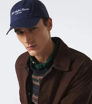 Polo Ralph Lauren Logo Cotton Twill Baseball Cap