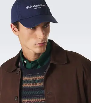 Polo Ralph Lauren Logo Cotton Twill Baseball Cap