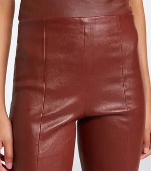 Stouls Gege Leather Fla Pants