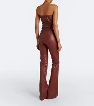 Stouls Gege Leather Fla Pants