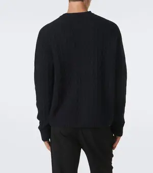THE ROW Nanni Cable-knit Cashmere Sweater
