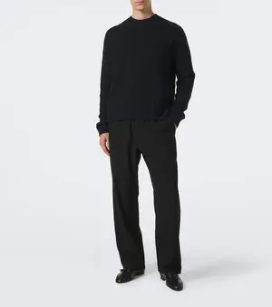 THE ROW Nanni Cable-knit Cashmere Sweater