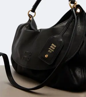 Miu Miu Rendez‑vous Leather Top-handle Bag