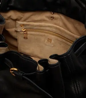 Miu Miu Rendez‑vous Leather Top-handle Bag