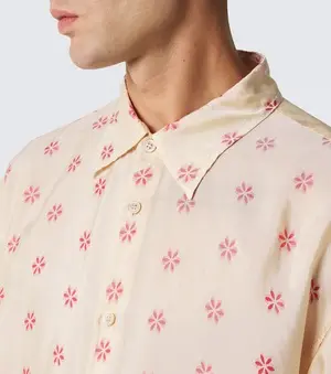Dries Van Noten Floral Jacquard Shirt