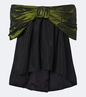 Simone Rocha Draped Off-shoulder Top - Black