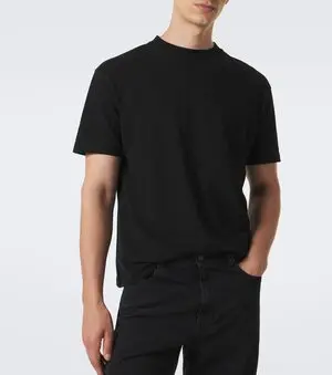 THE ROW Madoc Cotton Jersey T-shirt - Black