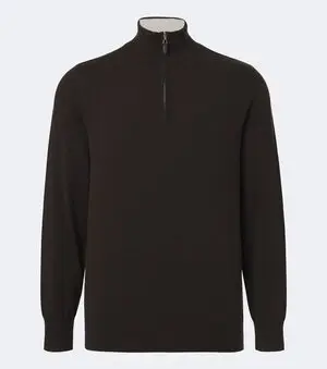 Arch4 Cashmere Half-zip Sweater