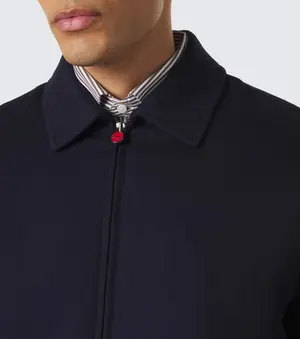 Kiton Wool Bomber Jacket
