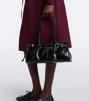 Prada Bonnie Medium Leather Shoulder Bag