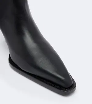 Paris Texas Jane Leather Cowboy Boots