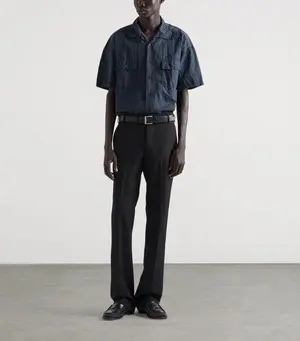Prada Cotton-blend Short-sleeve Shirt