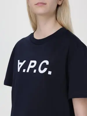 A.p.c. T-shirt Colour - Navy