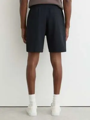 REISS Premium Interlock Drawstring Shorts