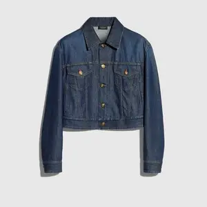 Gucci Stretch Silk Polo Shirt With Crest Embroidery - Blue