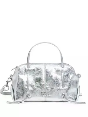 Bimba Y Lola Mini Leather Lolita Bag - Silver