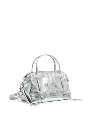 Bimba Y Lola Mini Leather Lolita Bag - Silver