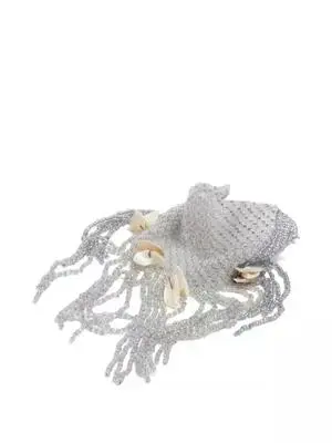 Bimba Y Lola Mother-of-pearl Tassel Bracelet - Silver