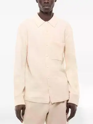 FURSAC Waffle-knit Long-sleeve Shirt