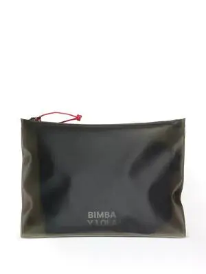 Bimba Y Lola Square Neck Swimsuit With Lacquered Beads - Black