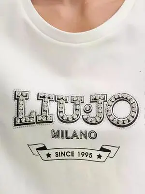 Liu Jo Embellished Graphic Sweatshirt