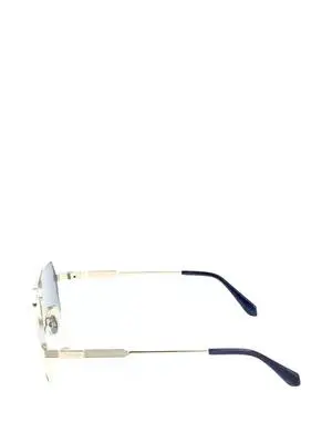 FERRAGAMO Geometric-frame Sunglasses