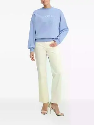 Iceberg Logo-embroidered Dropped-shoulder Sweater