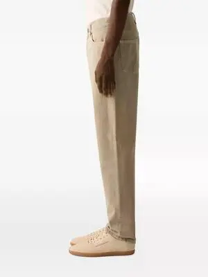 Zegna Light Taupe Cotton Roccia Pants