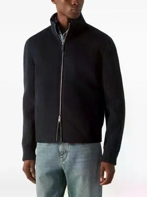 Zegna Oasi Cashmere Zip-through Cardigan - Blue