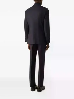 Zegna Navy Trofeo Selection Wool Suit