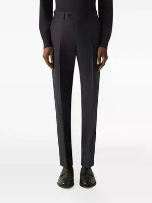 Zegna Navy Trofeo Selection Wool Suit